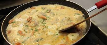 Pescado a la leche de coco