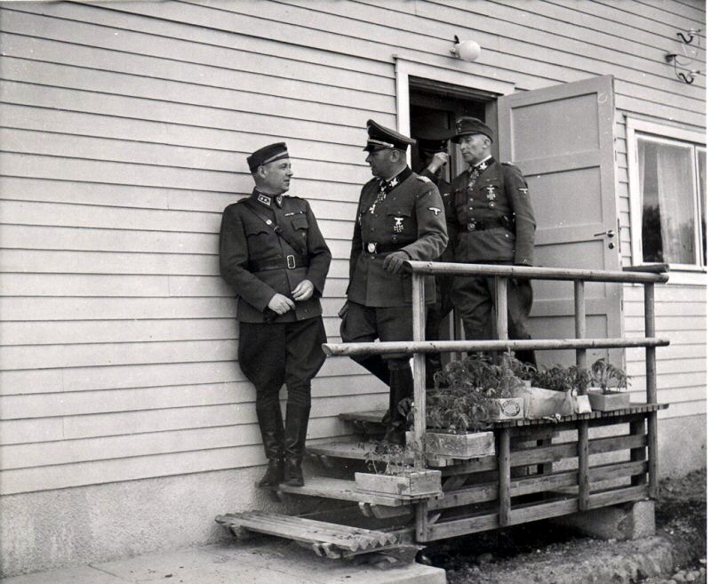 NAZI JERMAN: Foto Felix Steiner, Komandan Divisi SS Wiking