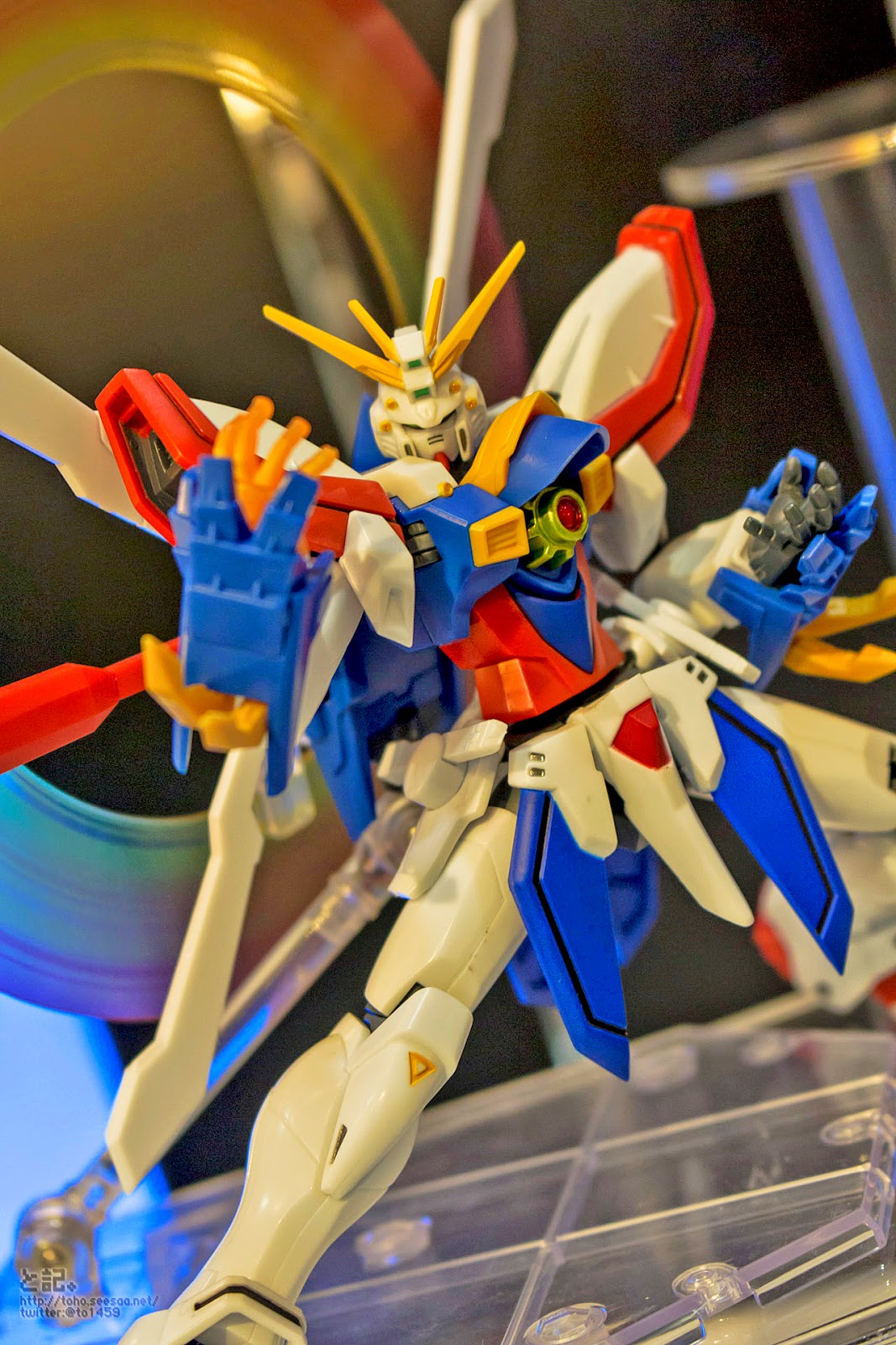 GUNDAM GUY: Robot Damashii God Gundam - On Display Images @ Tamashii ...