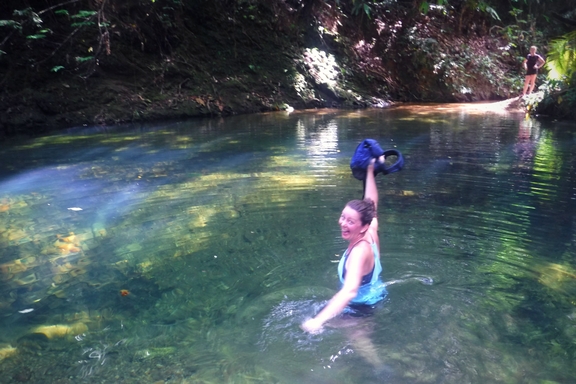Hiking Avocat Waterfall and Three Pools - Trinidad north coast hikes