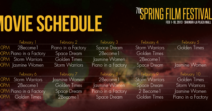 SHANG CINEPLEX: Free Movies Schedule ~ Travel, Photographs and Lifestyle