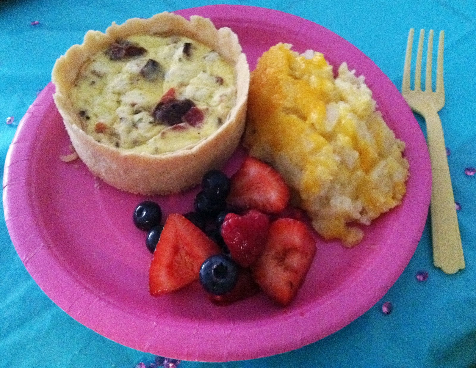 The Spatularettes: Make-Your-Own-Quiche Bar