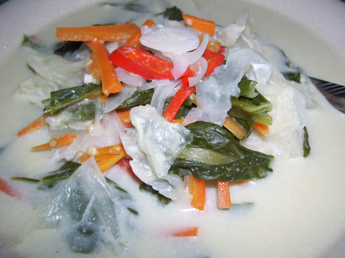 Menu Sempoi dari Dapur Cikna: Sayur Campur Kuah Lemak Putih