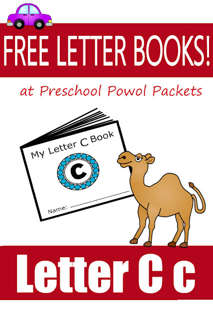 Letter C Free Printable Minibook Alphabet Series | Preschool Powol Packets