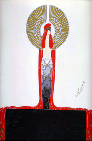 Zombie Cleopatra: Erté