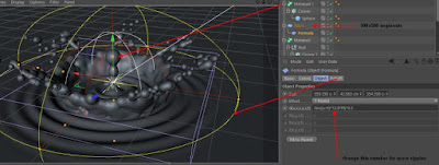 Cinema 4D - tips and trics: C4D - modelling water splash without plugins