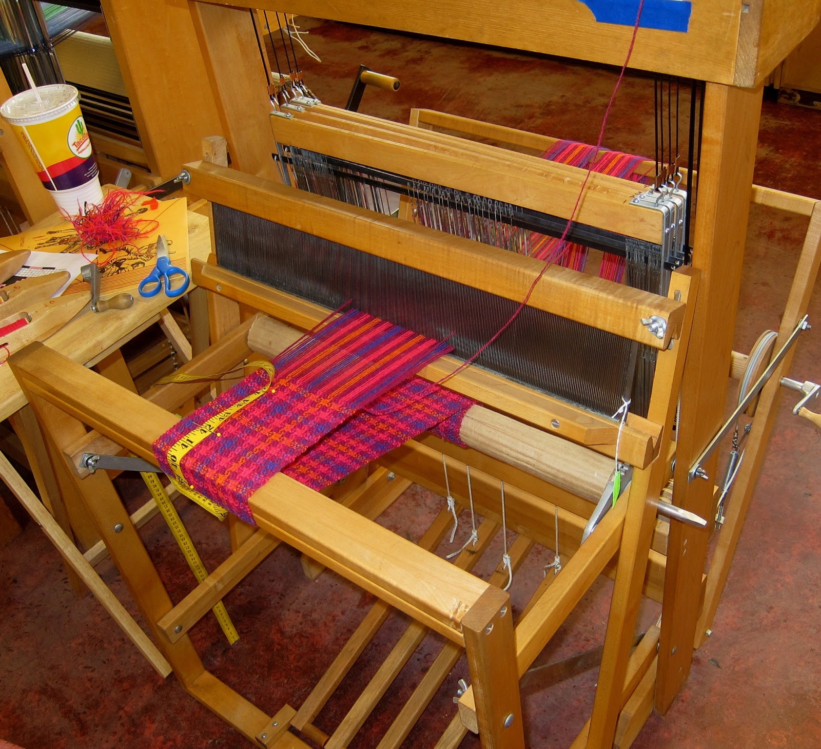 Deanna's Weaving: January Loom Review
