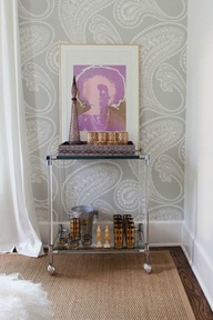 Cotton Candy: Fancy Bar Cart