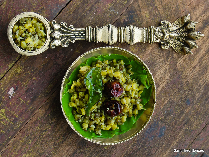 Sanctified Spaces: Media feature and Navratri Sundal recipe.