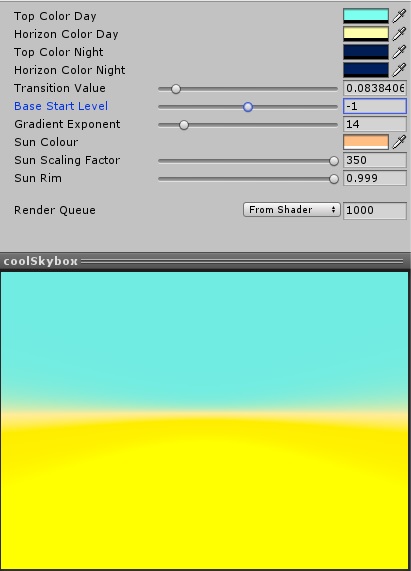 Advanced Skybox Shader For Unity