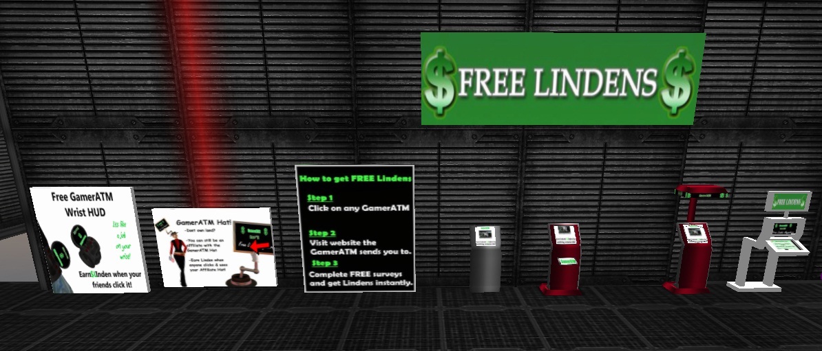 Ganar lindens en Second Life