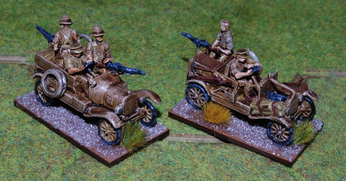 sediment's wargame blog: 20mm WW1 Desert Model Ts