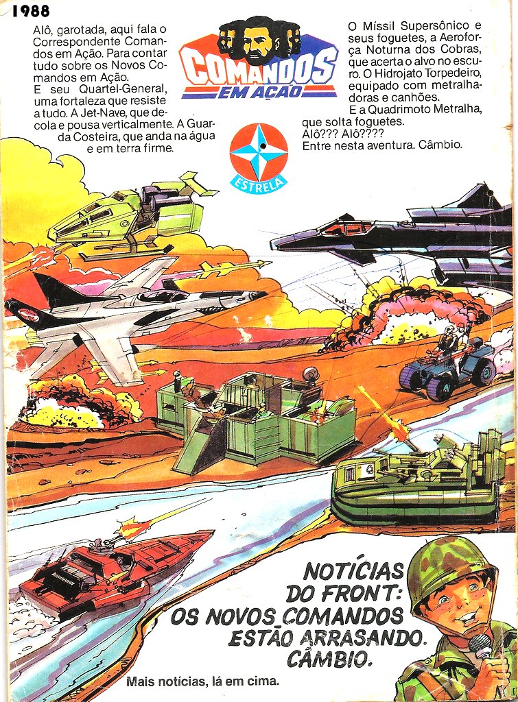 Ana Caldatto : Coleção Comandos em Ação anos 80 e 90