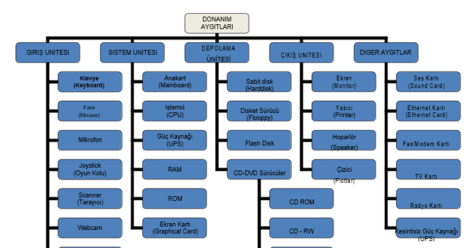 Bilgisayar Dünyası: DONANIM VE YAZILIM (VÜCUT VE RUH)