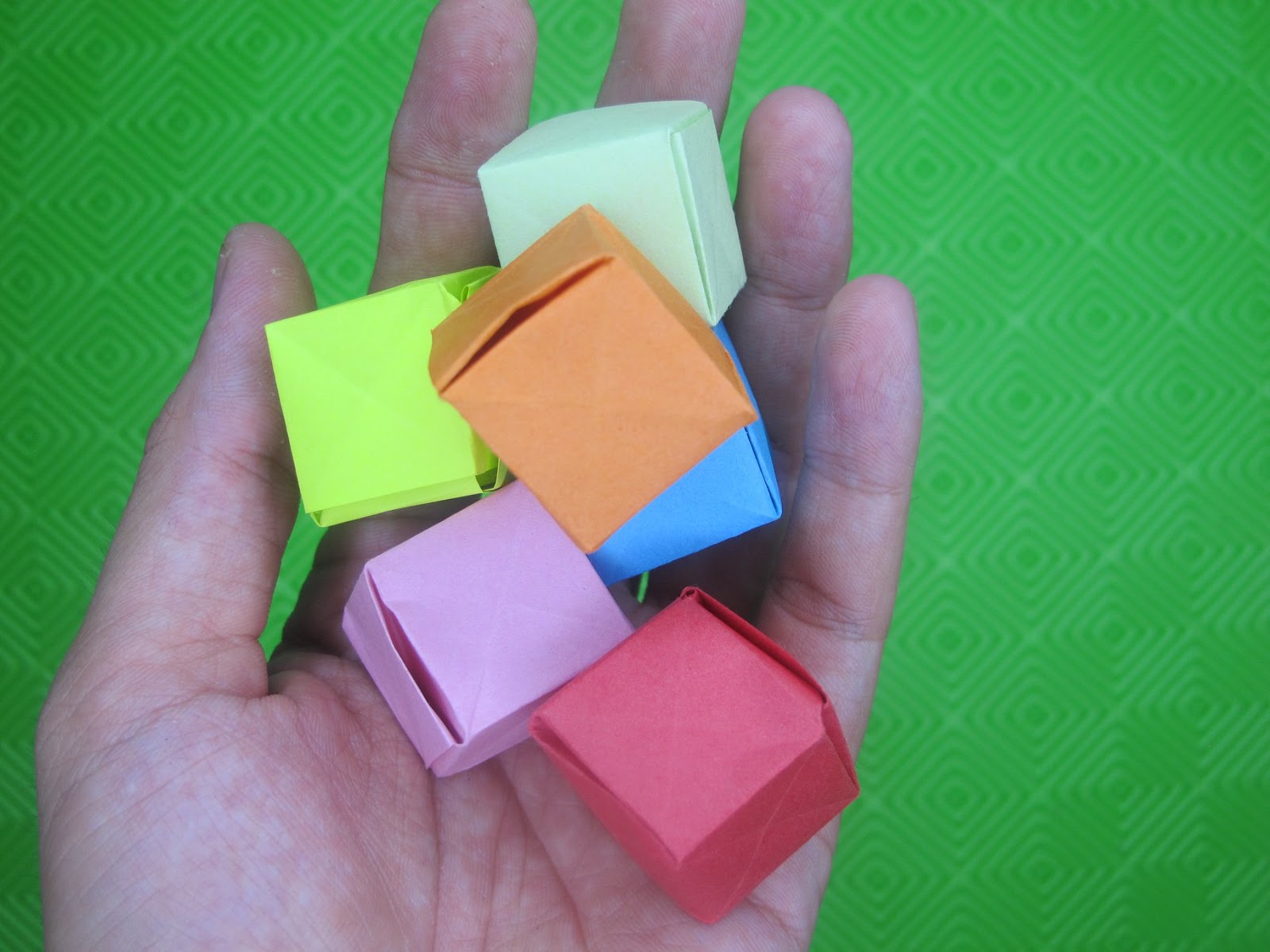 origami cube how to make an origami cube easy step by step