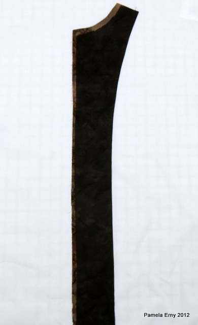 Off The Cuff ~Sewing Style~: TUTORIAL-- Professional Wrapped-Edge Facing