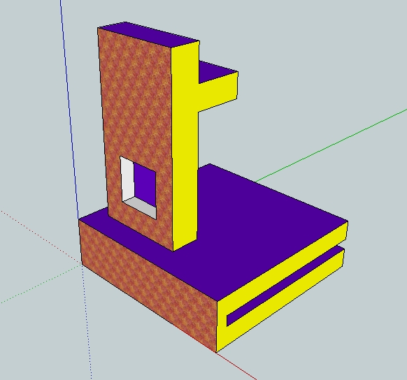 TeresaPeng1101: 2 Axonometric Sketches on SketchUp