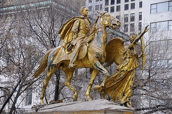 Daytonian in Manhattan: Saint-Gaudens' 1903 Gen'l Wm. Tecumseh Sherman ...