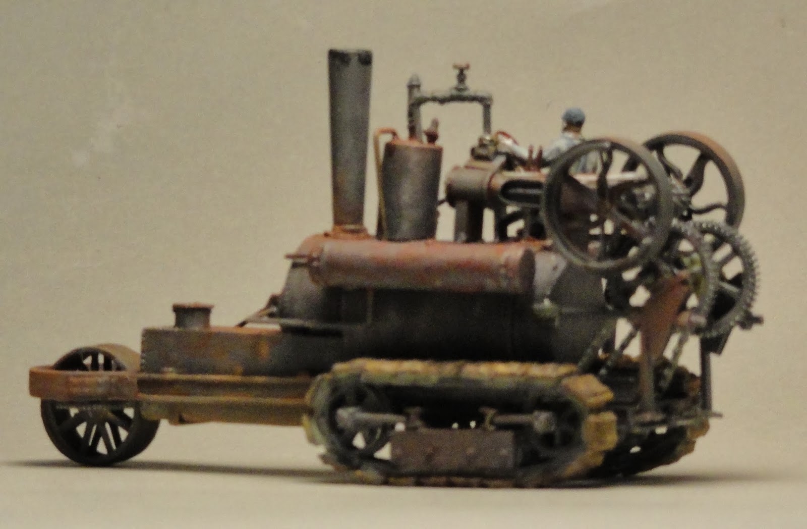 Model Railroad Minutiae: Holt steam tractor model
