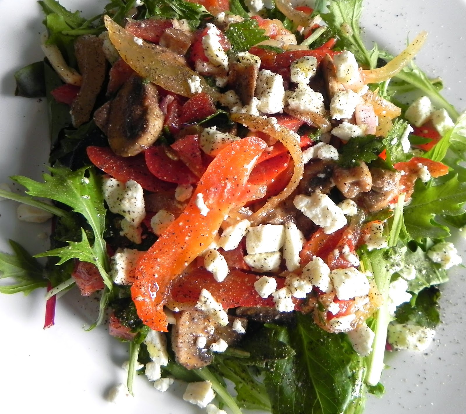 Life Unexpected: Fajita & Feta Salad