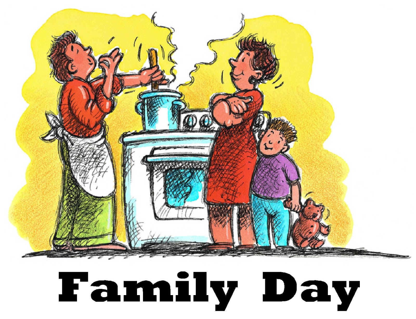 Free Posters and Signs: Family Day