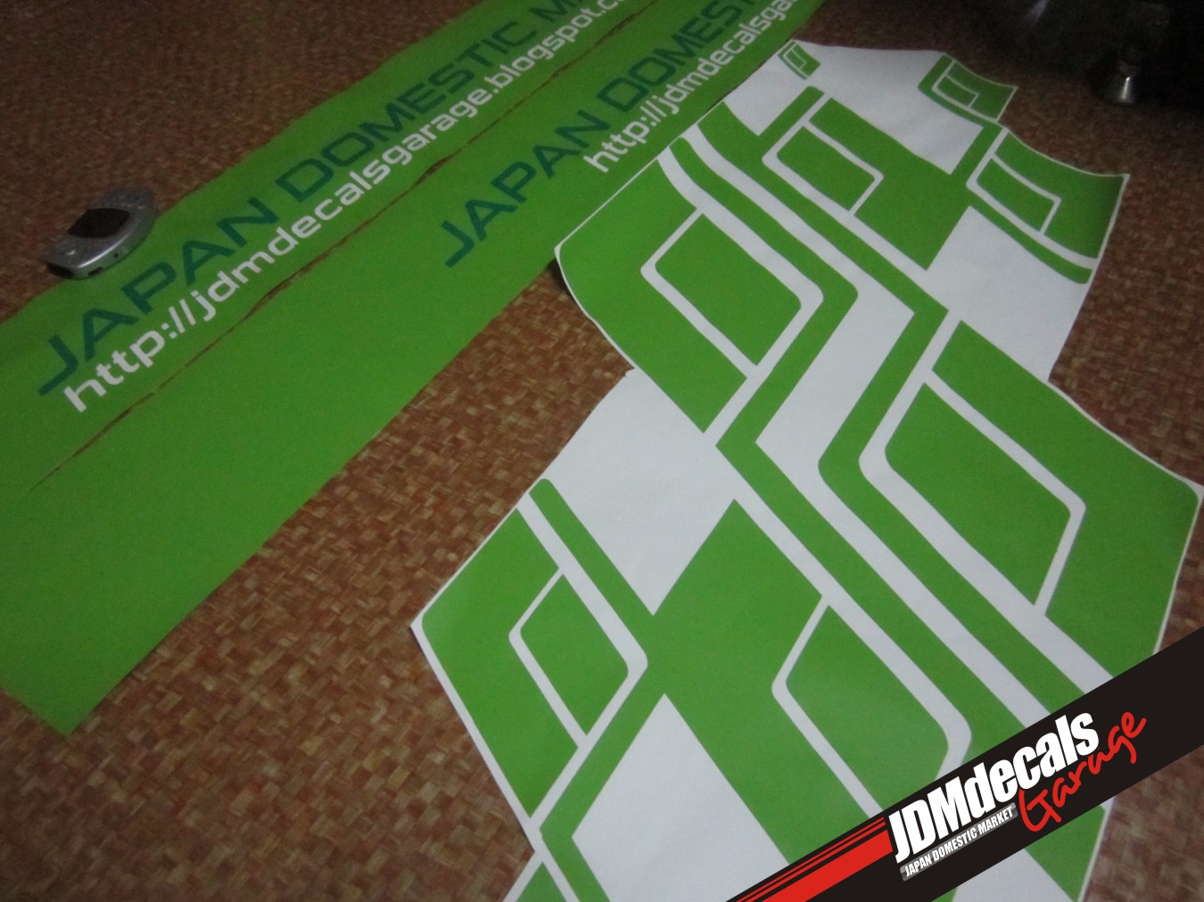 JDMdecals Garage: JDM Flag Stripe Decal Project