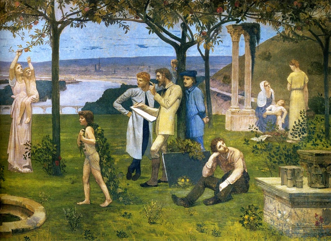 Pierre Puvis de Chavannes | Symbolist painter | Tutt'Art@ | Pittura ...