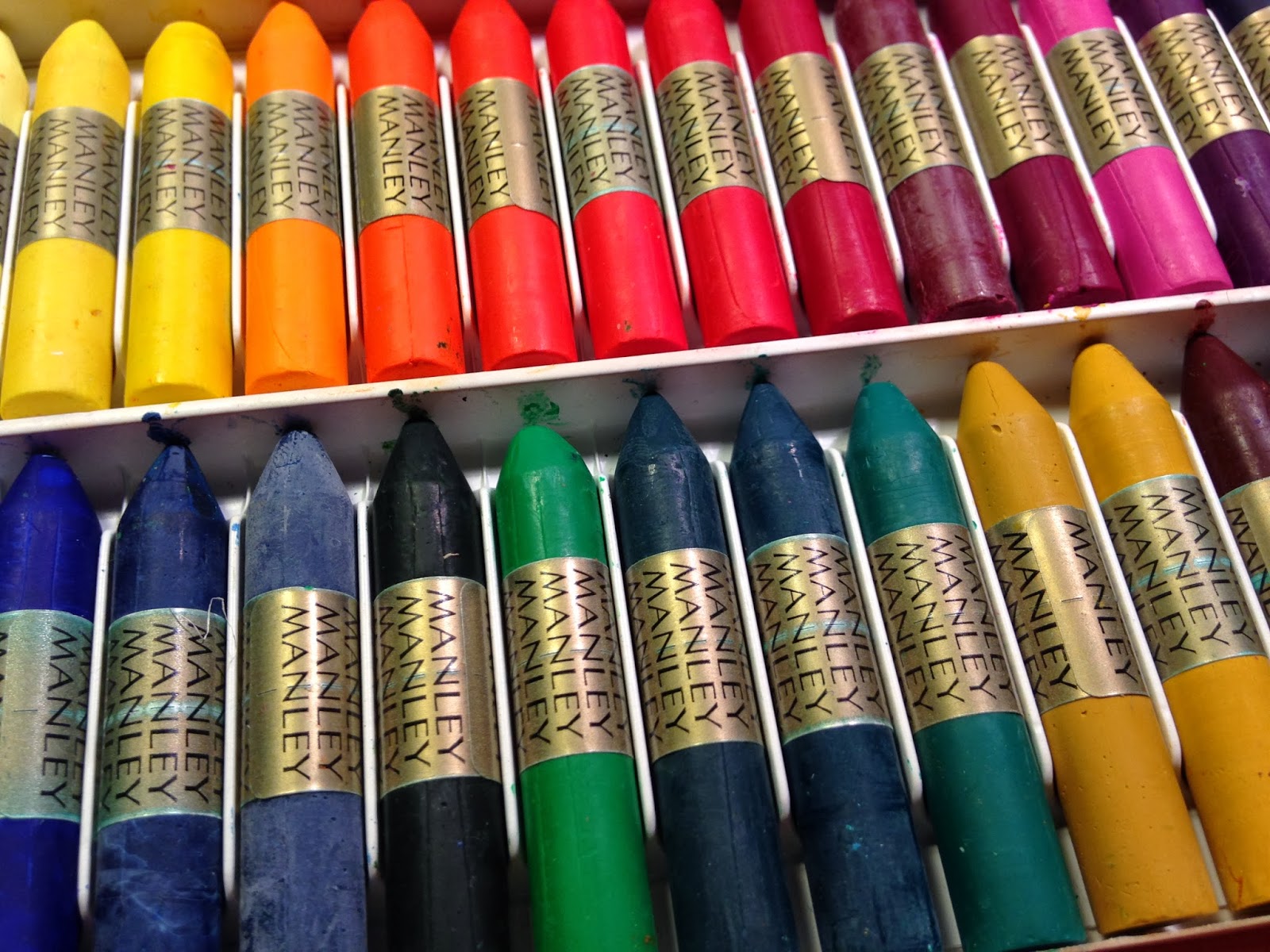 No soy una cebolla: Las ceras. Práctica de mezcla de colores.