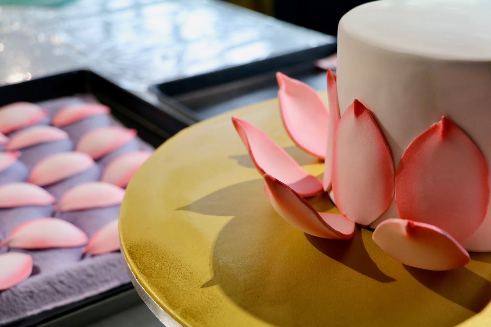 Baking Maniac: Lotus Cake for an Engagement Party