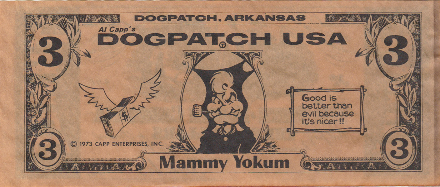 The Comic Book Literacy Documentary Blog: Flashback: Dogpatch U.S.A. 1984