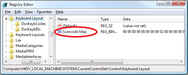 Al's TechBlog: Keyboard mapping issue - Keys disabled (Print Screen, etc)