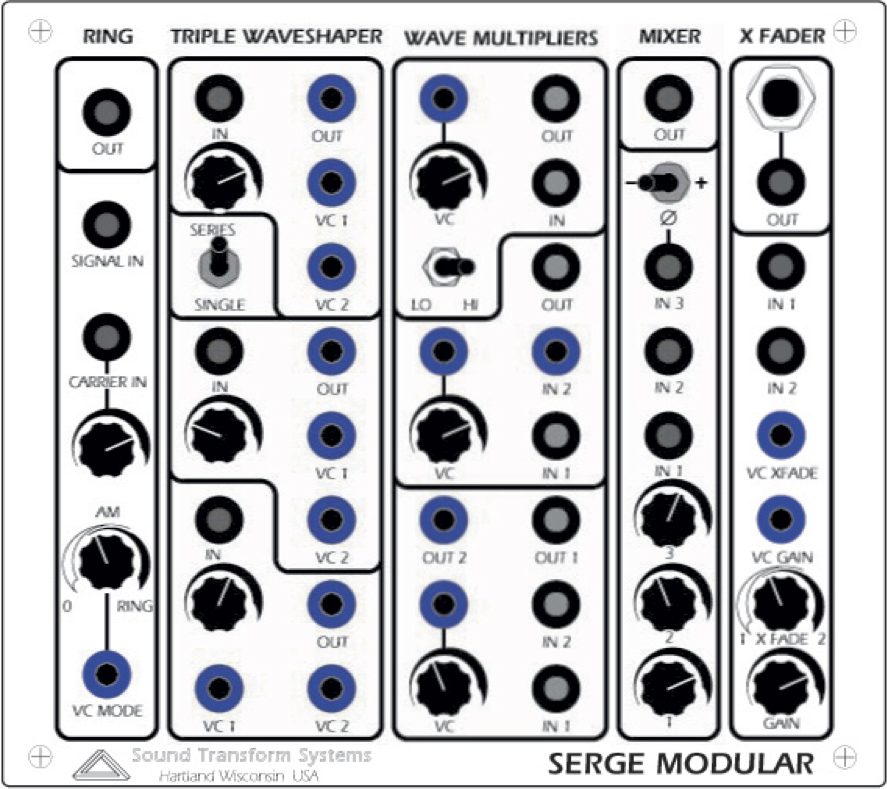 Serge Modular Synthesizer Info: Wave Processor