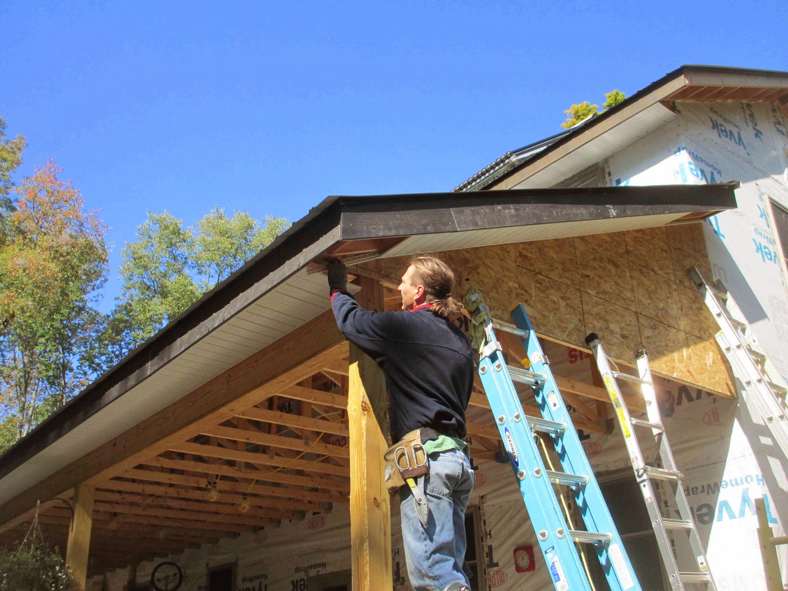 Beech House: Soffits