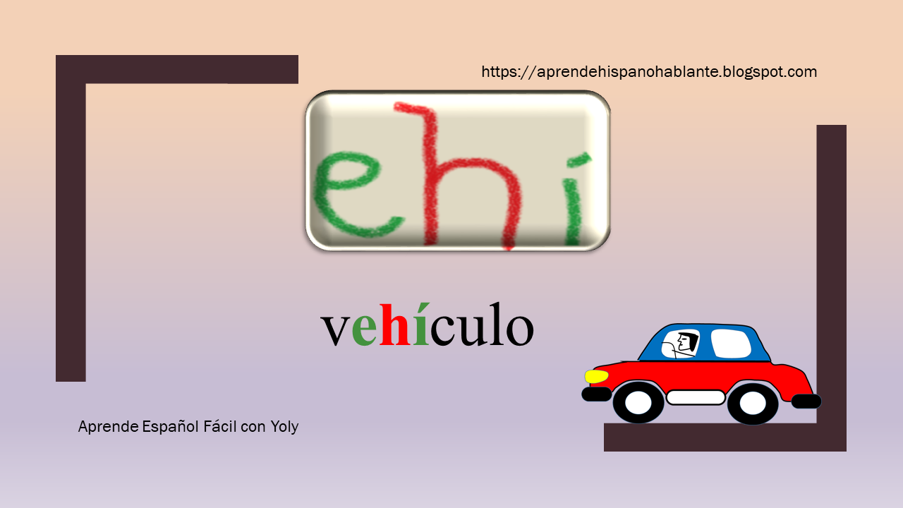 APRENDE ESPAÑOL FÁCIL: La letra hache "h" intermedia