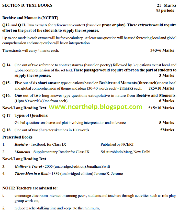 NCERT Solutions, CBSE Sample Papers and Syllabus for Class 9 to 12 ...