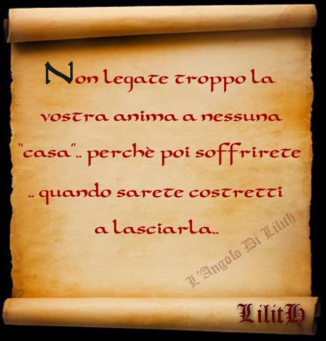 L'Angolo di Lilith: L'ANIMA LEGATA..