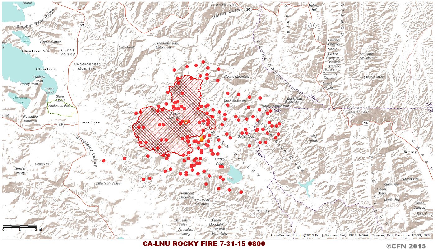 CFN - CALIFORNIA FIRE NEWS - CAL FIRE NEWS : CA-LNU Rocky Fire - Major ...