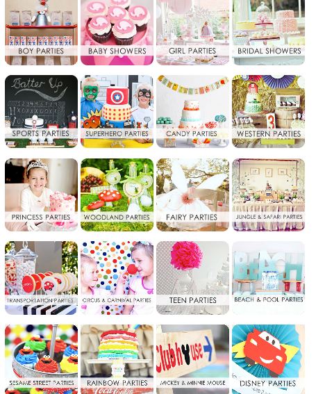 party shout outs! - A girl and a glue gun