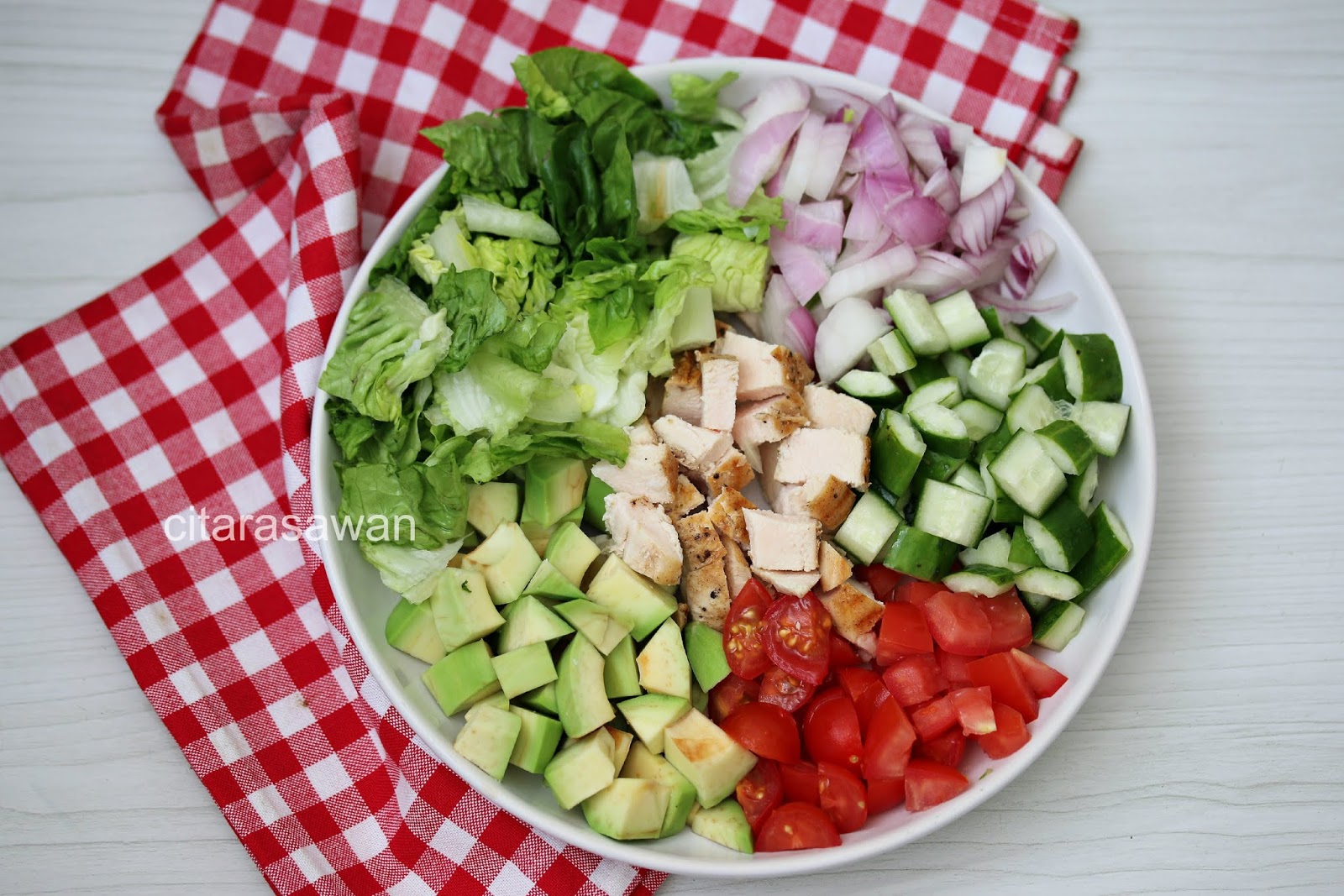 Salad Ayam Avocado ~ Resepi Terbaik
