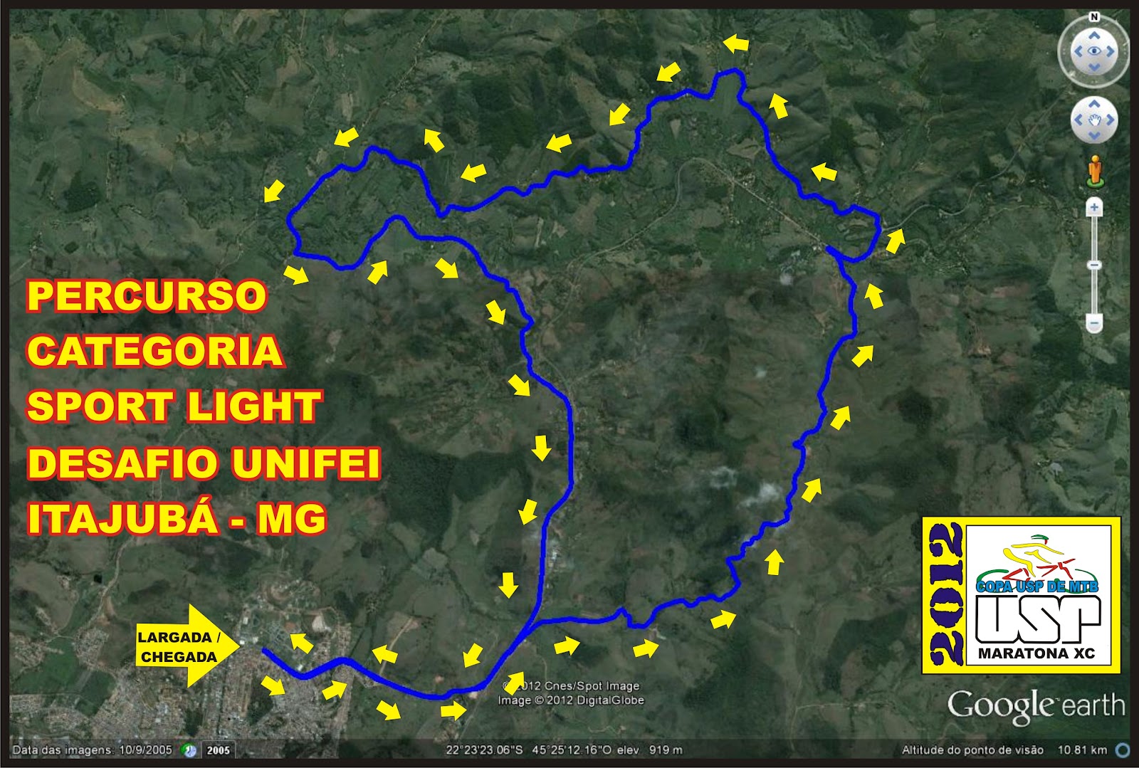 PEDAL ADVENTURE: Copa USP de MTB - Desafio UNIFEI - Mapas de percurso e ...