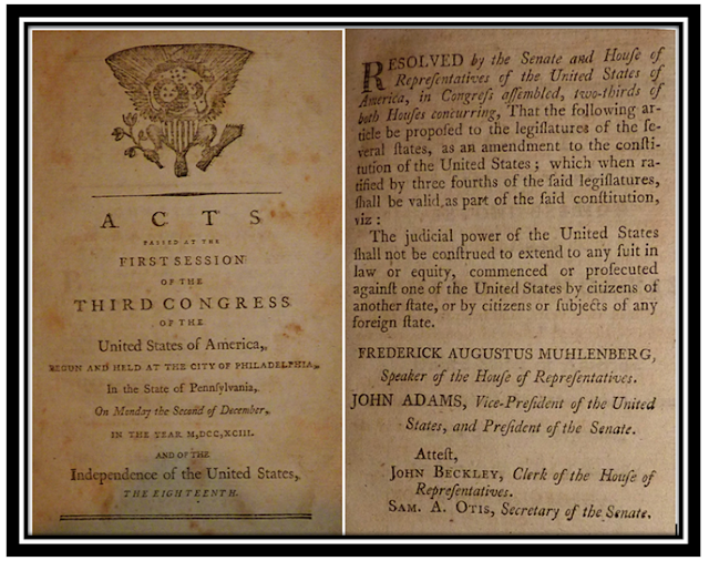 United States Constitution and Citizenship Day: 11th Amendment