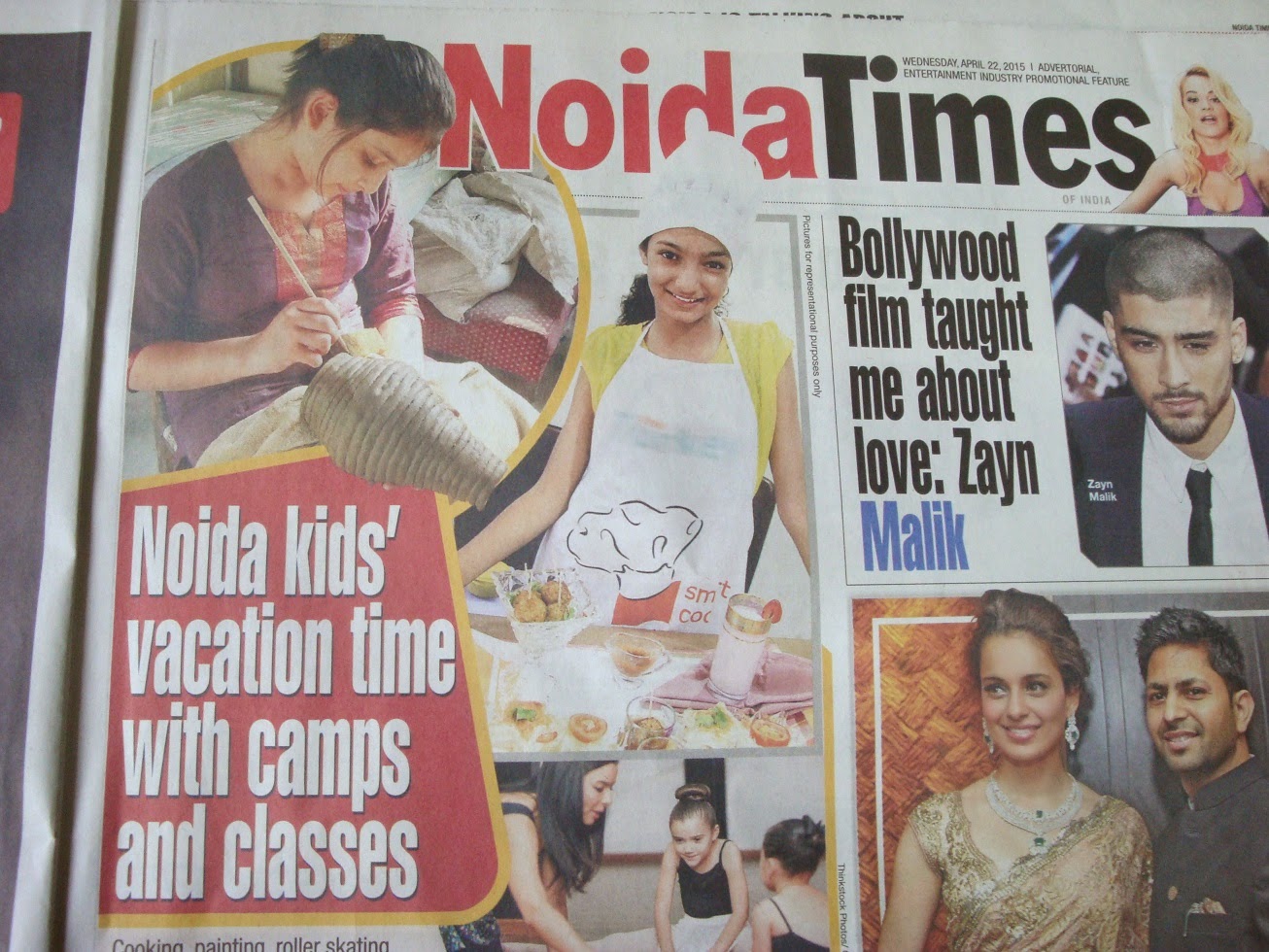 Claiying Thoughts in Noida Times