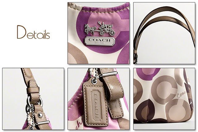 I ♥ bags.. Don't we all?: Coach Madison Clover Print Maggie Shoulder ...