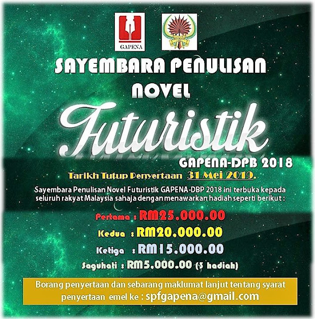 Gabungan Persatuan Penulis Nasional Malaysia (GAPENA): April 2019