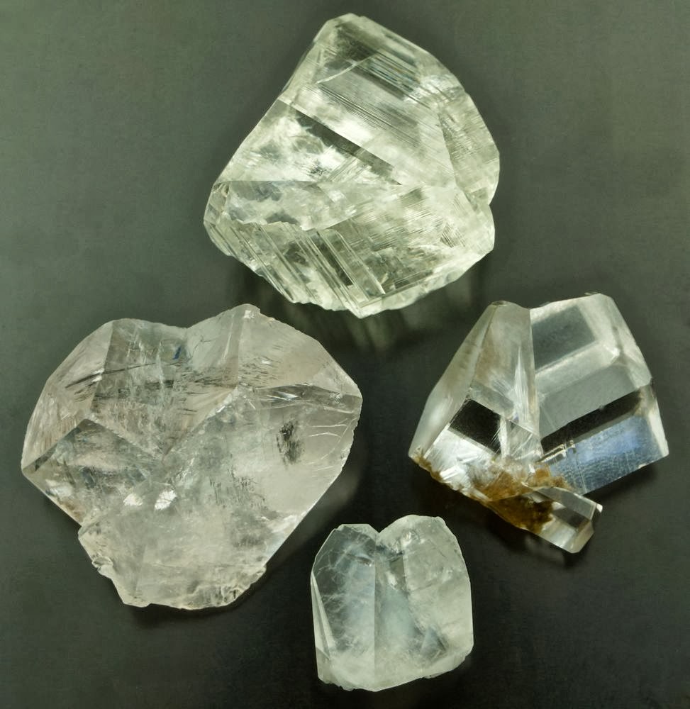 Calcite twinning: the four classes