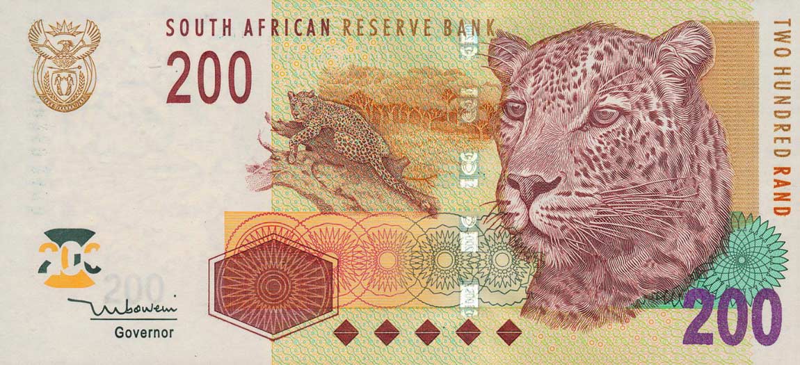 My Currency Collection: South African Currency 200 Rand banknote 2005 ...