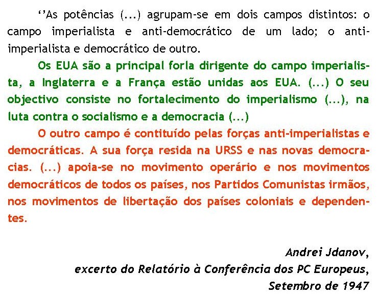Conhecer a História: Guerra Fria