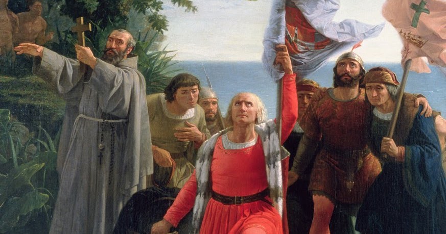 FrKevinEstabrook: Columbus Day 2017 - Claiming new lands for Christ