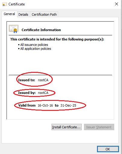 Tech Experiment: Create Version 3, X.509 certificate hierarchy in java using bouncy castle API.
