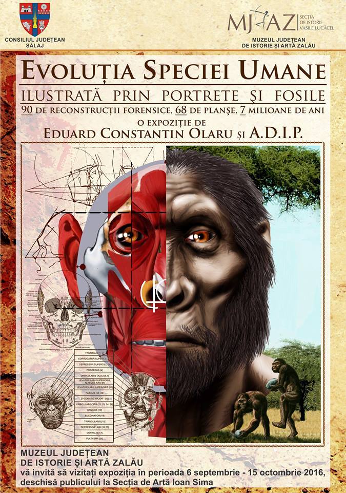 Imi pasa: Evoluția speciei umane ilustrată prin portrete și fosile